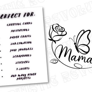 Cute Floral Mama Mom Svg Png, Mothers Day Svg, Mom Life Svg, Mama Png ...