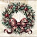 57 Retro Vintage Christmas Clipart Bundle, Vintage Christmas PNG, Retro ...