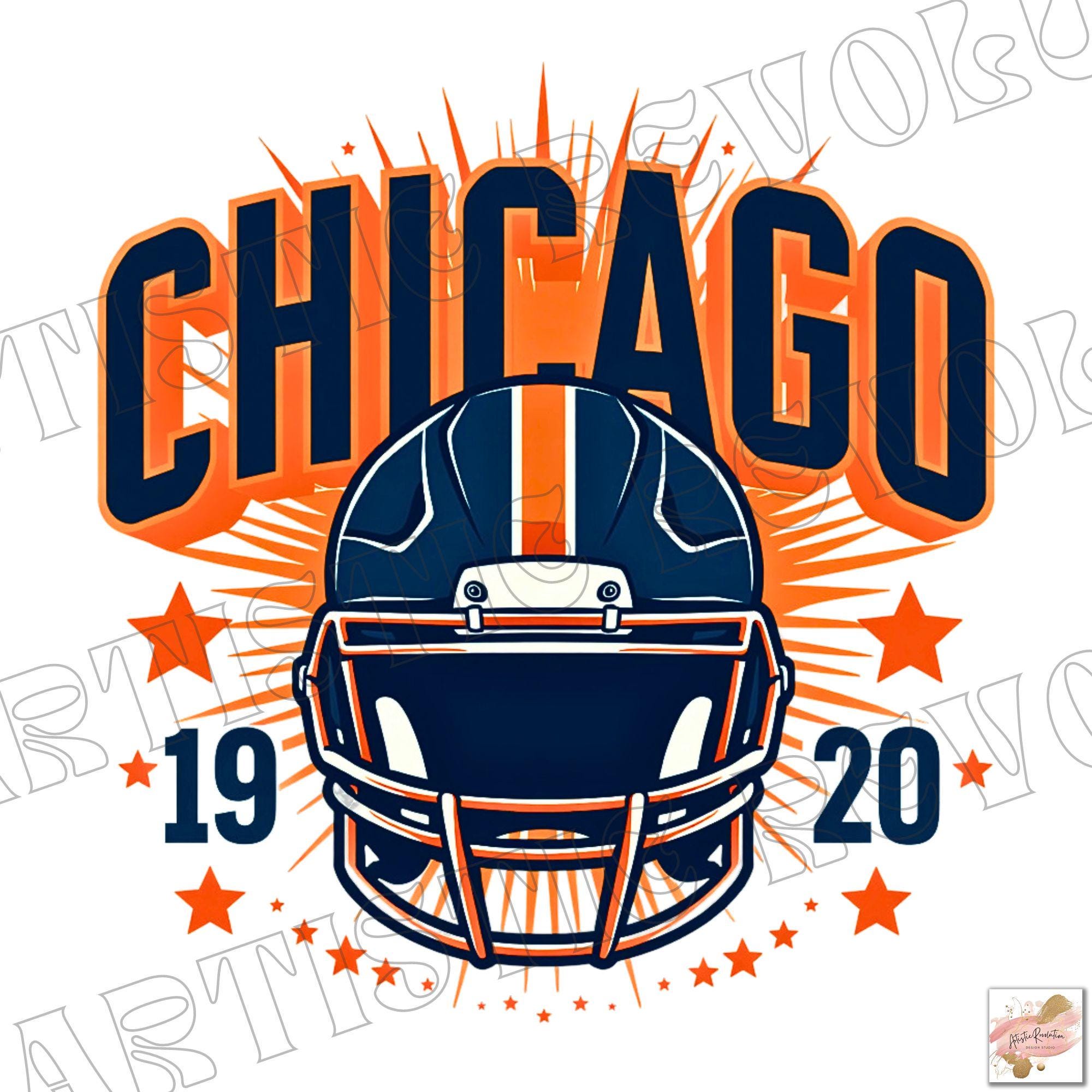Chicago American Football Png, Gameday Png, Chicago Football ...