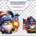 Watercolor Patriotic Gnomes Clipart Bundle, Patriotic Clipart, Cute ...