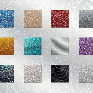 66 Sparkling Glitter Digital Paper Bundle, Colorful Glitter Backgrounds ...