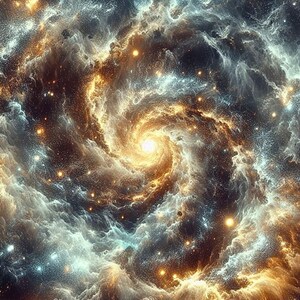 55 Galactic Nebula Digital Paper Pack, Starry Sky Space Backgrounds ...