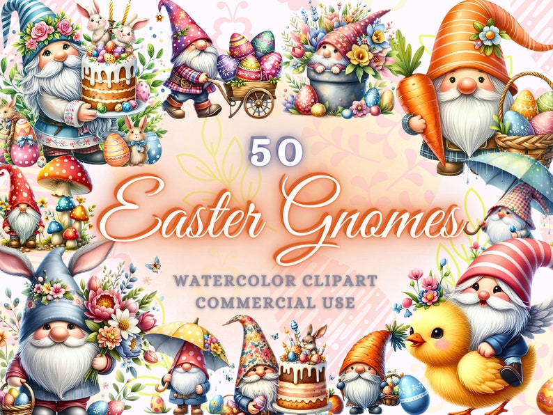 330 Watercolor Easter Clipart Bundle, Easter MEGABUNDLE, Easter Png ...