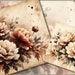 Watercolor Peonies Papers, Vintage Peonies Digital Papers Peony Journal ...