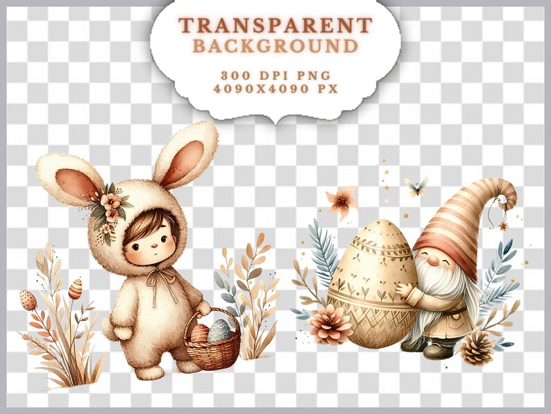 330 Watercolor Easter Clipart Bundle, Easter MEGABUNDLE, Easter Png ...