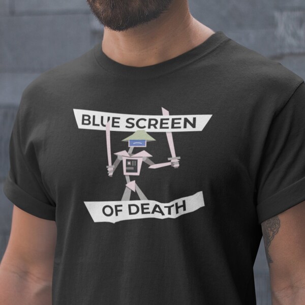 Blue Screen of Death - Etsy