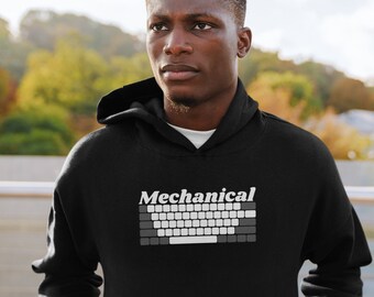 Keyboard Hoodie - Etsy