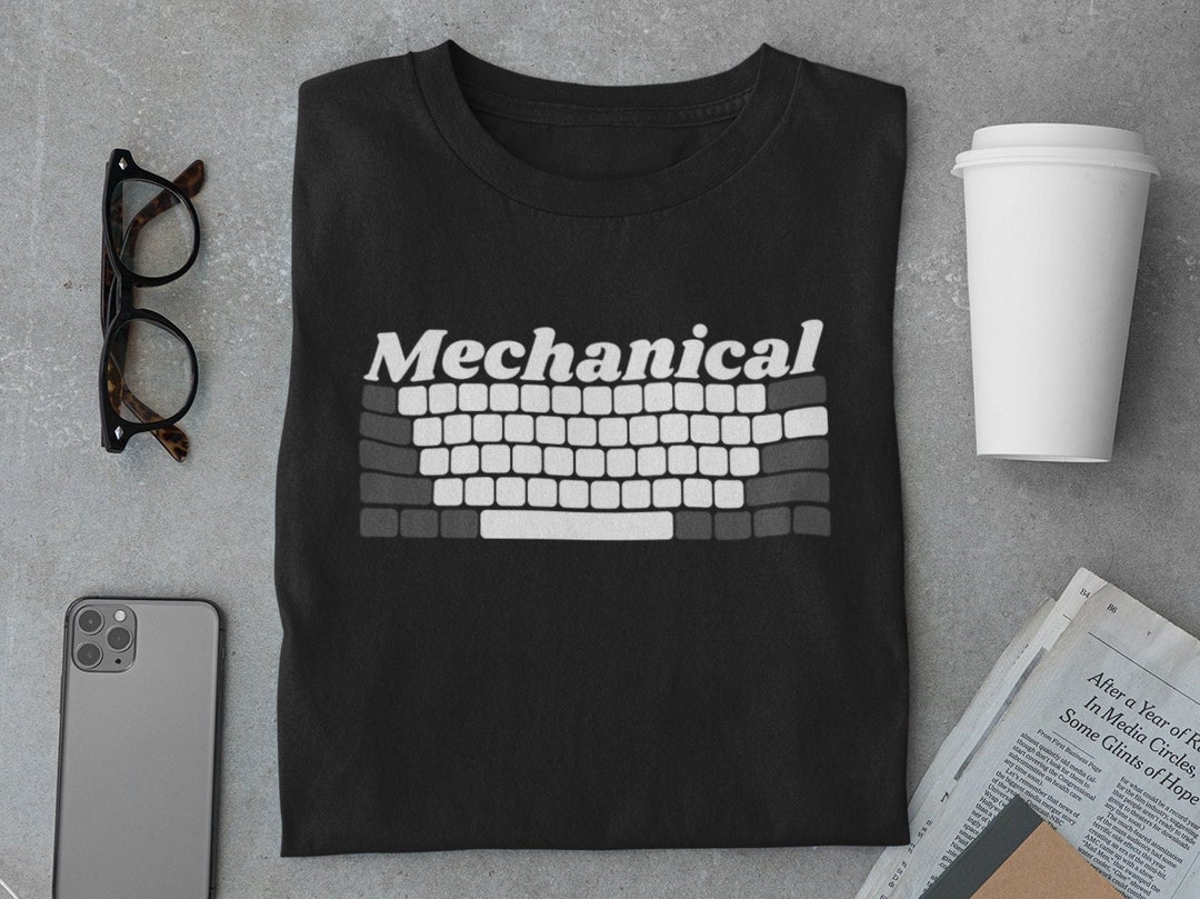 Mechanical Keyboard T-shirt PC Gamer Gift for Men, Gamer Gifts for ...