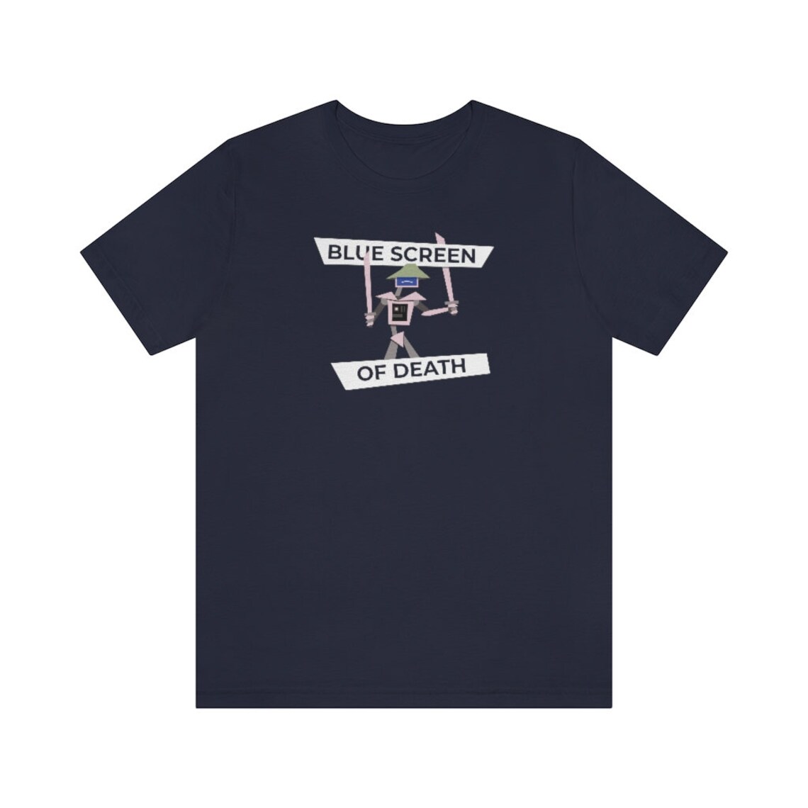 Blue Screen of Death T-shirt Funny IT Gift Computer Nerd - Etsy