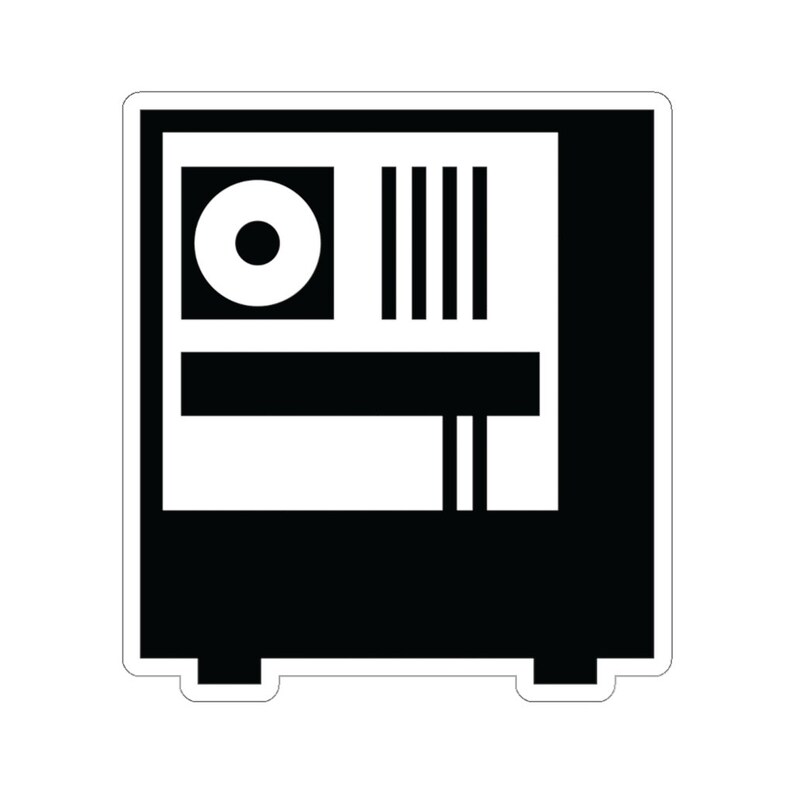 PC Logo Sticker PC Gamer Decal, Computer Stickers, Boy Gamer Gifts ...