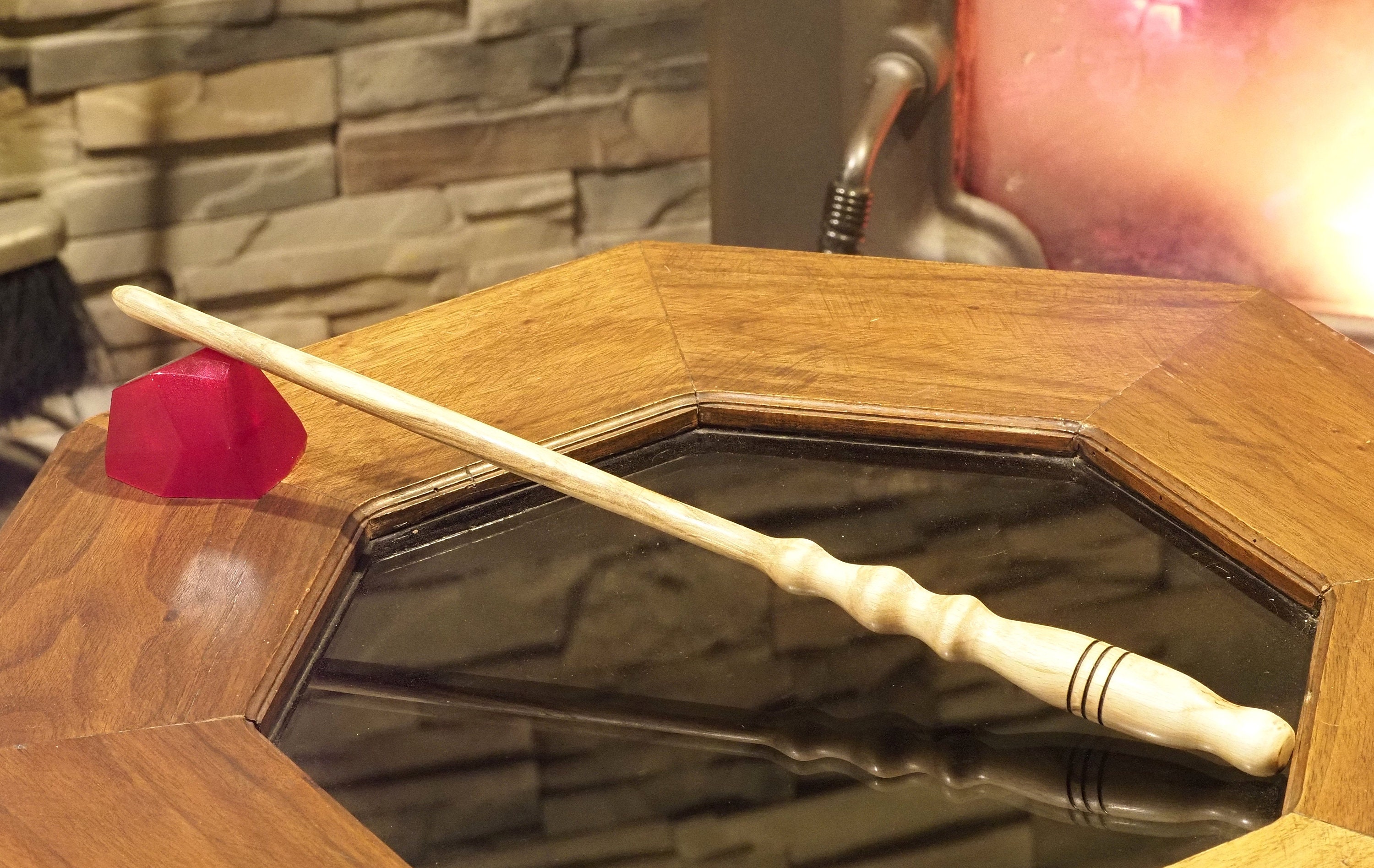 Wand, Apple With Dragon Heart String - Etsy