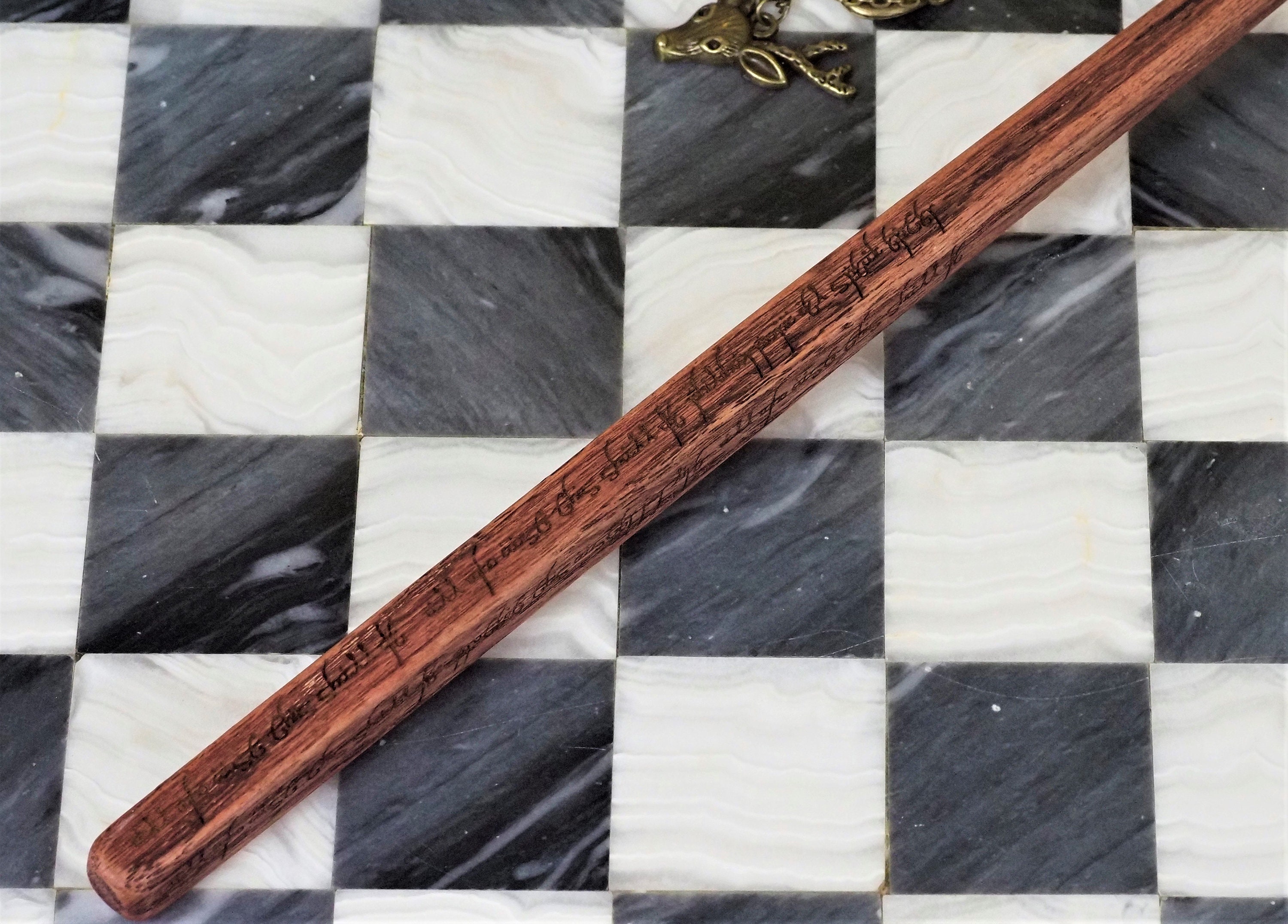 Wand, Oak With Chickcharney Feather Core - Etsy