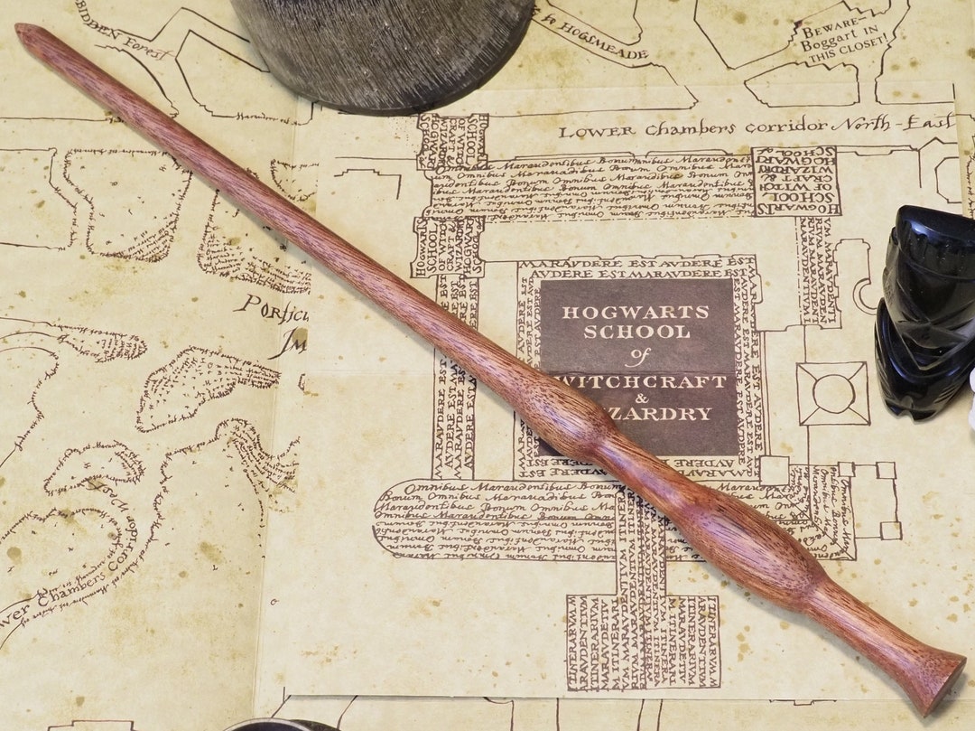 Wand, Bloodwood With Dragon Hearth String Core - Etsy
