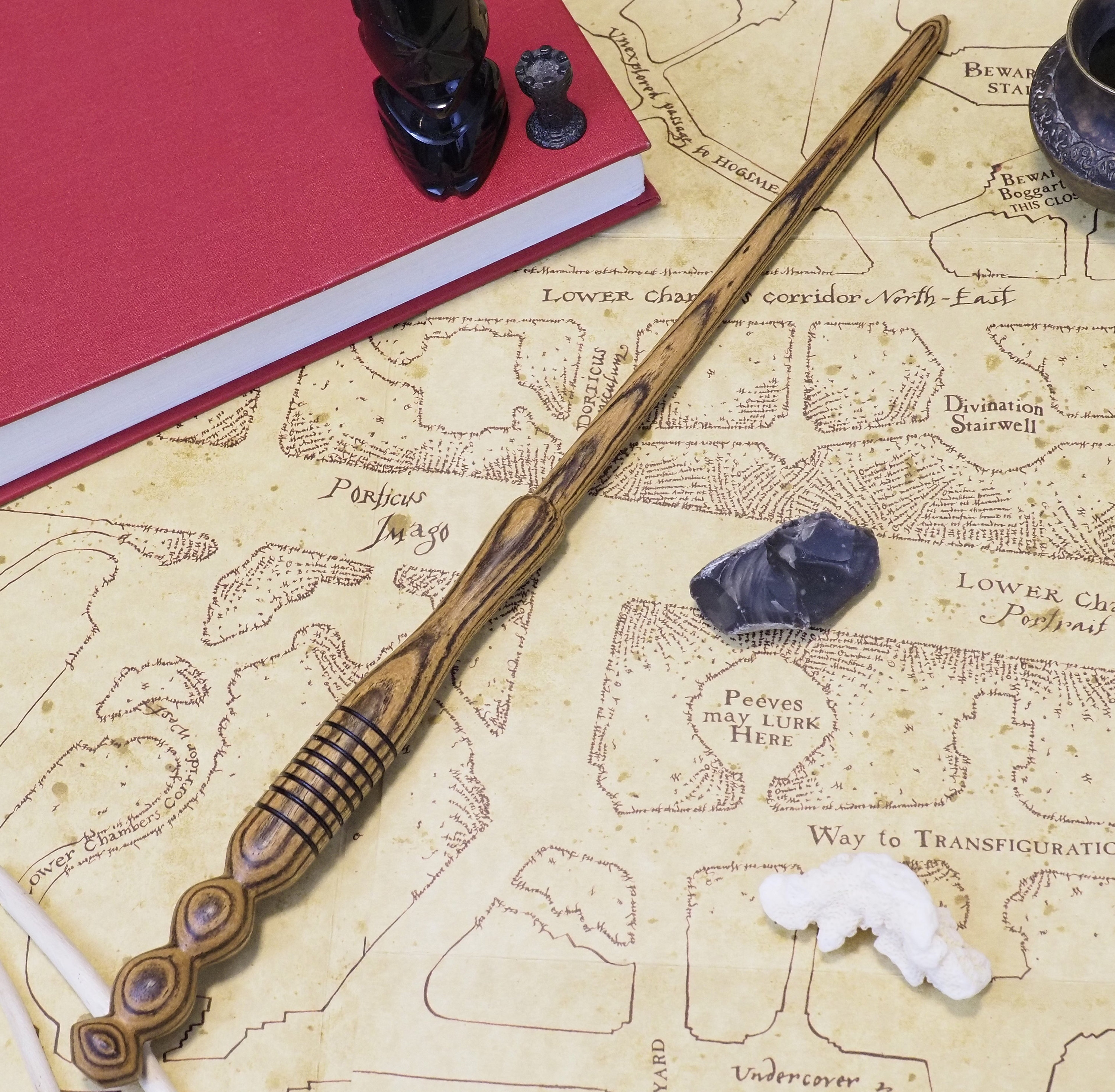 Wand, Bocote With Dragon Heartstring Core - Etsy