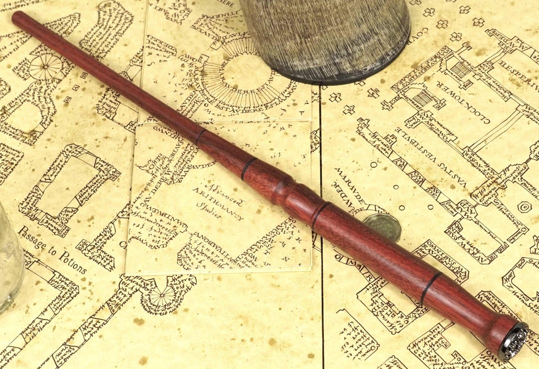 Wand, Bloodwood With White River Monster Spine Core - Etsy