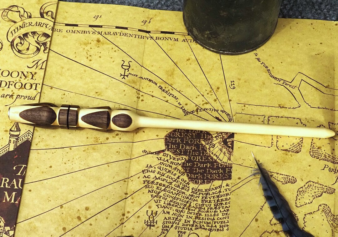 Wand, Elder, Peruvian Walnut & Bocote With a Veela Hair Core - Etsy