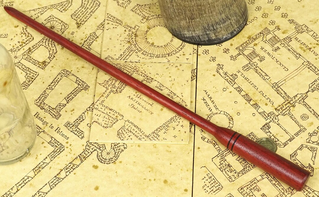 Wand, Paduak With Dragon Heartstring Core - Etsy