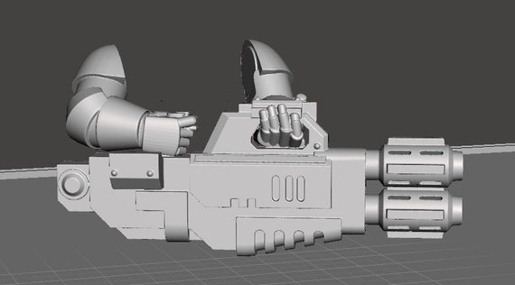 Sci Fi Gothic GRIMDARK Multi Melta GUN - Etsy