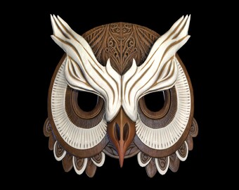 DC Court of Owls Cosplay Mask STL 3D Print File - Etsy