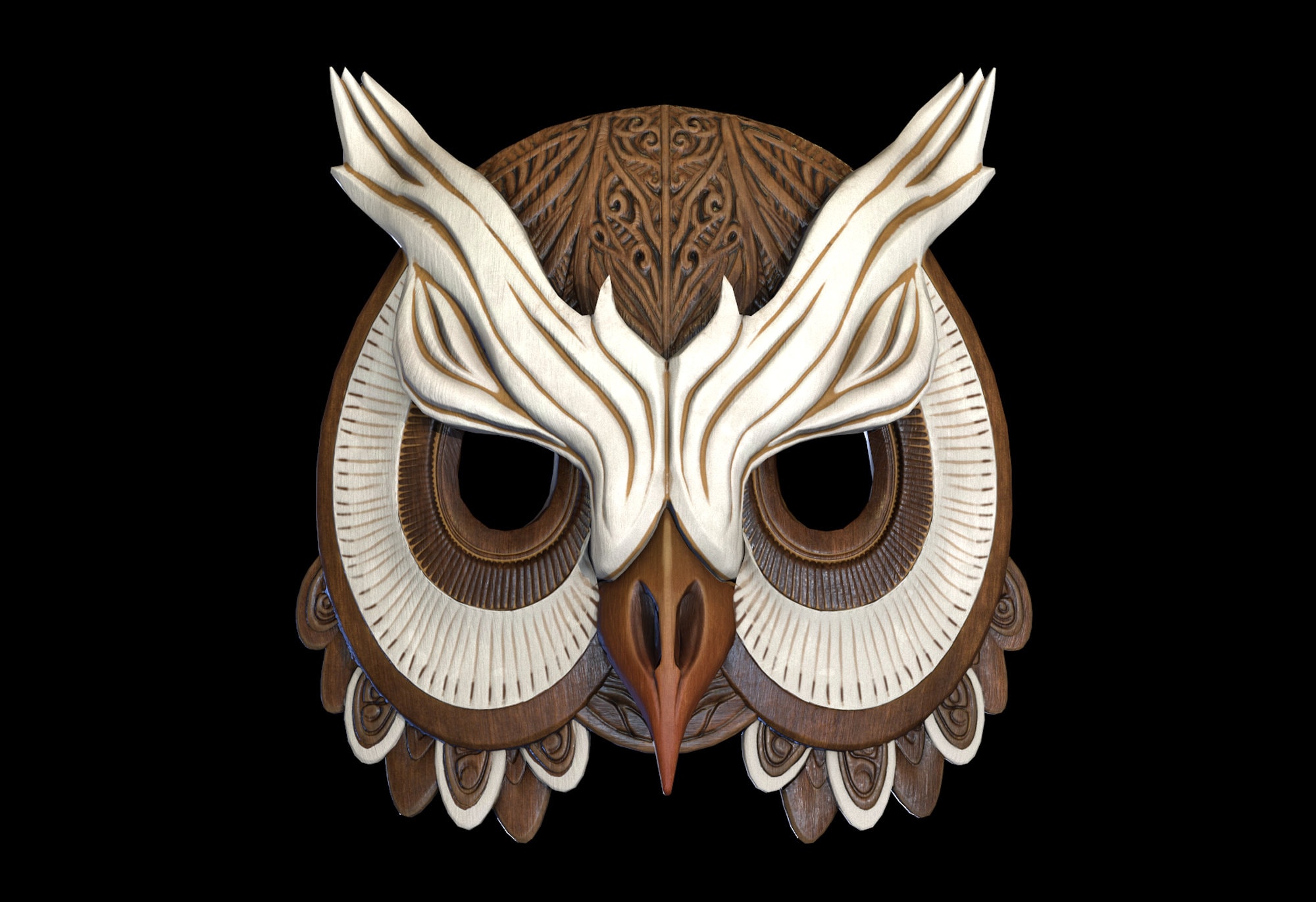 Owl Mask for 3d Print - Etsy