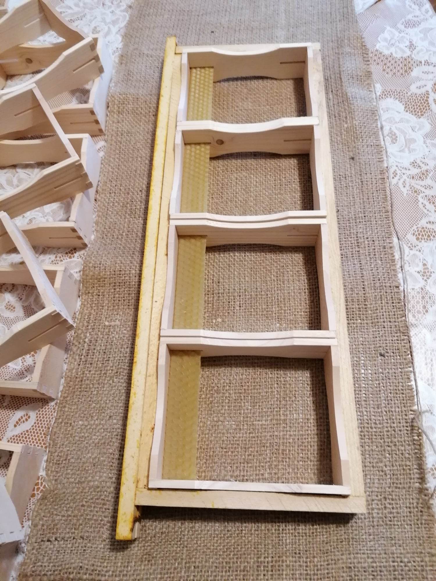 Wood Honeycomb Frames for Beekeepers,small Frame Size 103.5x130mm - Etsy