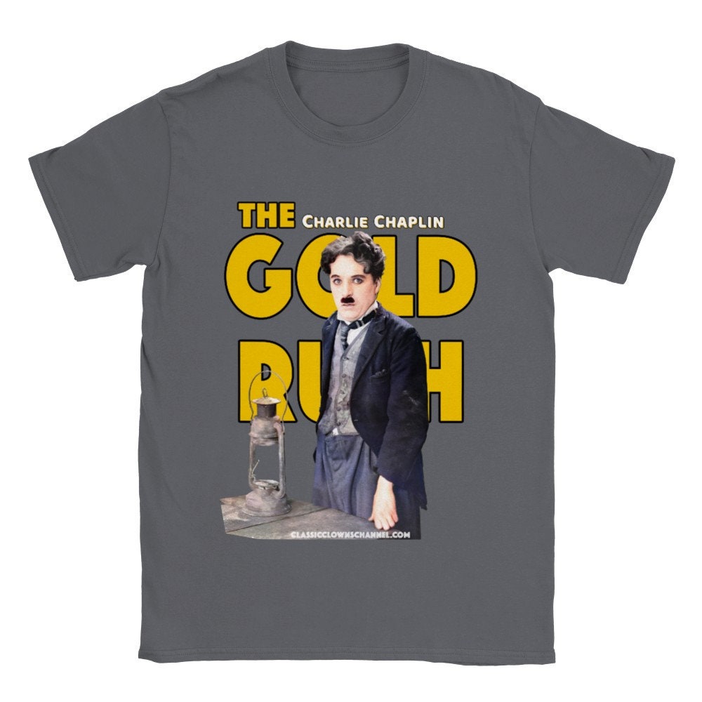 Charlie Chaplin (GOLD RUSH) T-shirt - Etsy