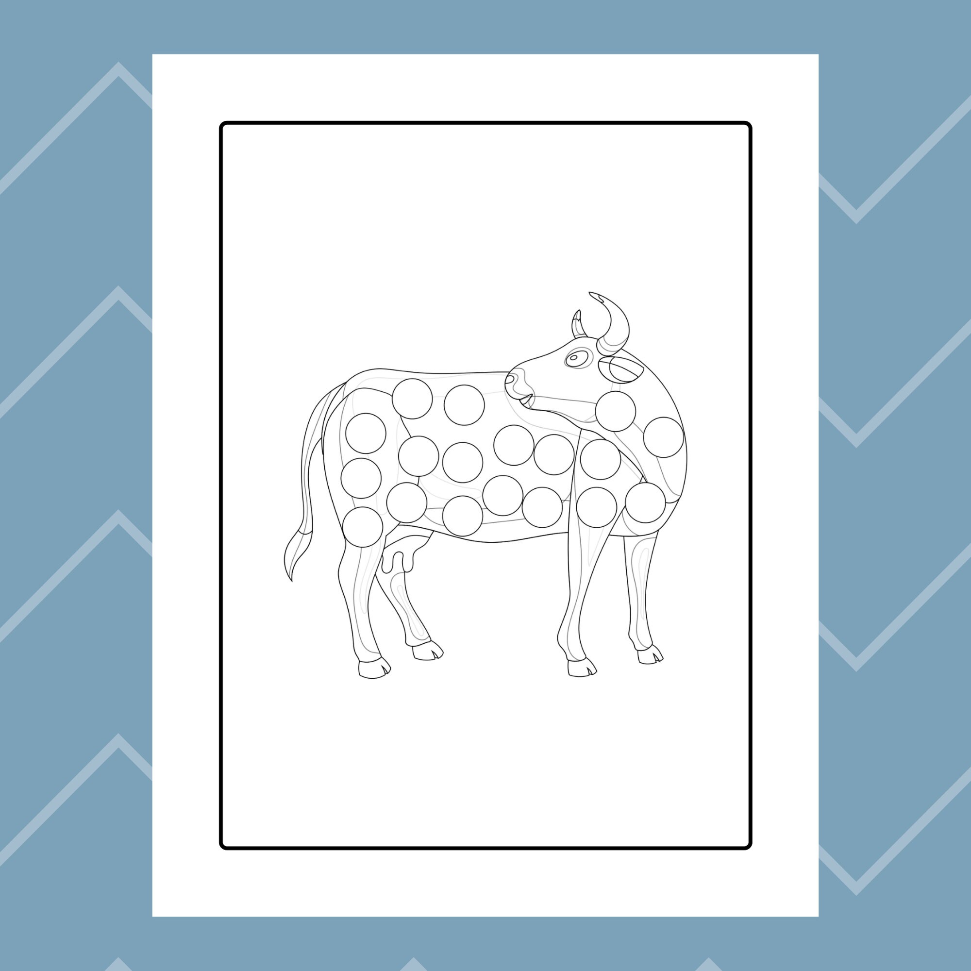 Cow Coloring Pages, Cow Printables, Farm Animals Games, Cow Activities ...