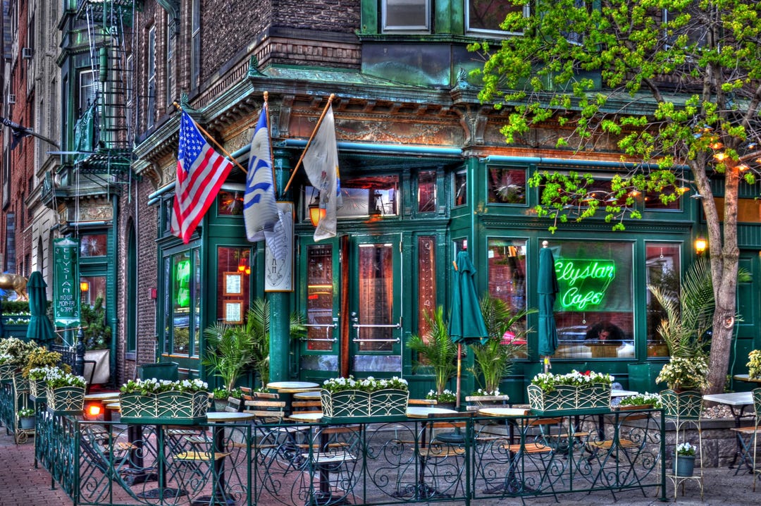 Elysian Cafe Springtime Digital Print - Etsy