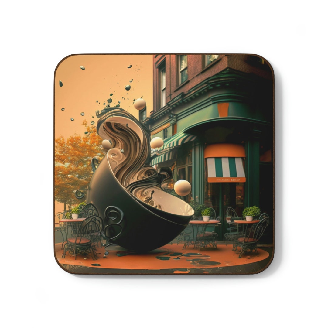 Elysian Cafe Redesigned via AI in Style of Salvador Dali- Hoboken NJ ...