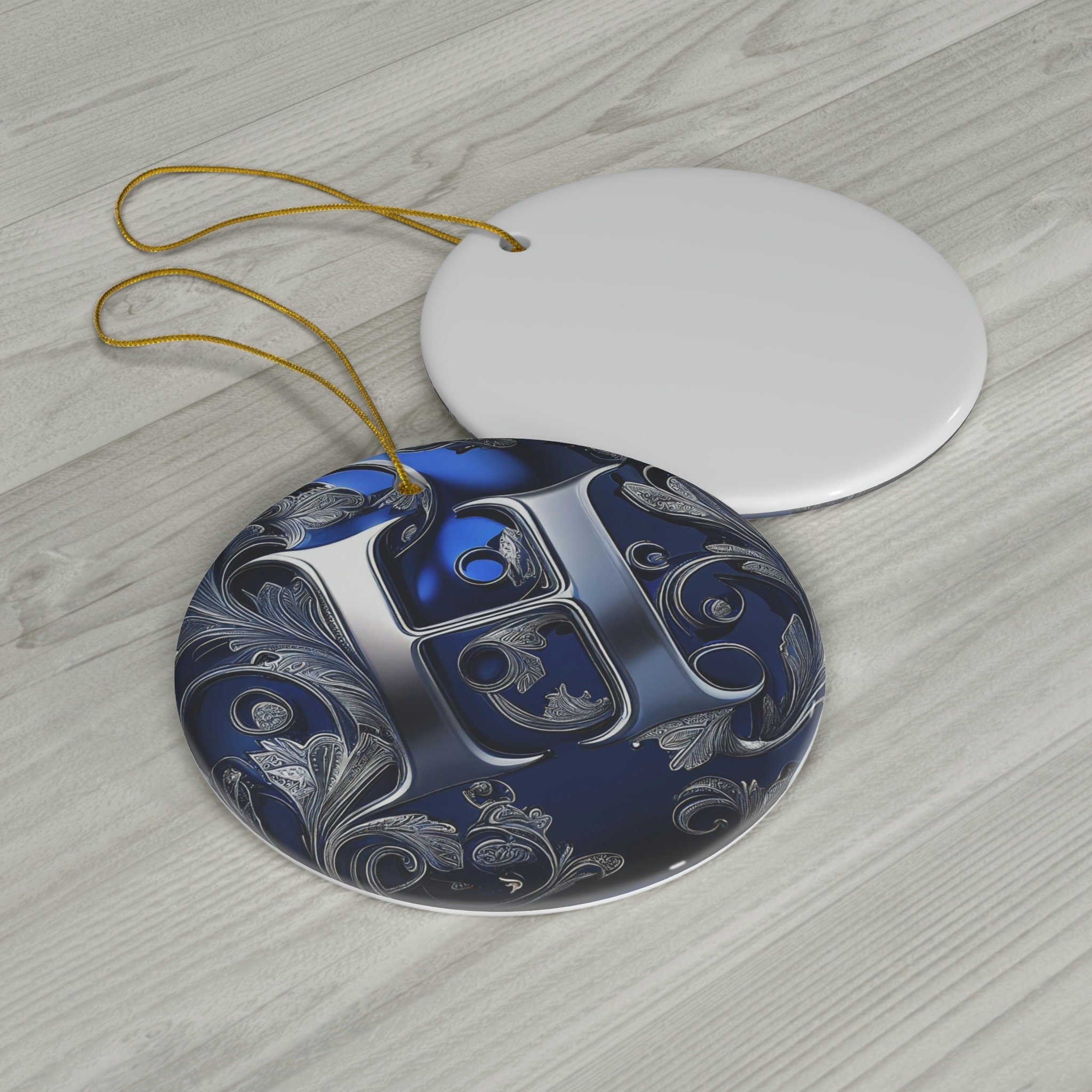 AI Redesigned PATH Train Logo Hoboken- Ceramic Ornament, Circle - Etsy