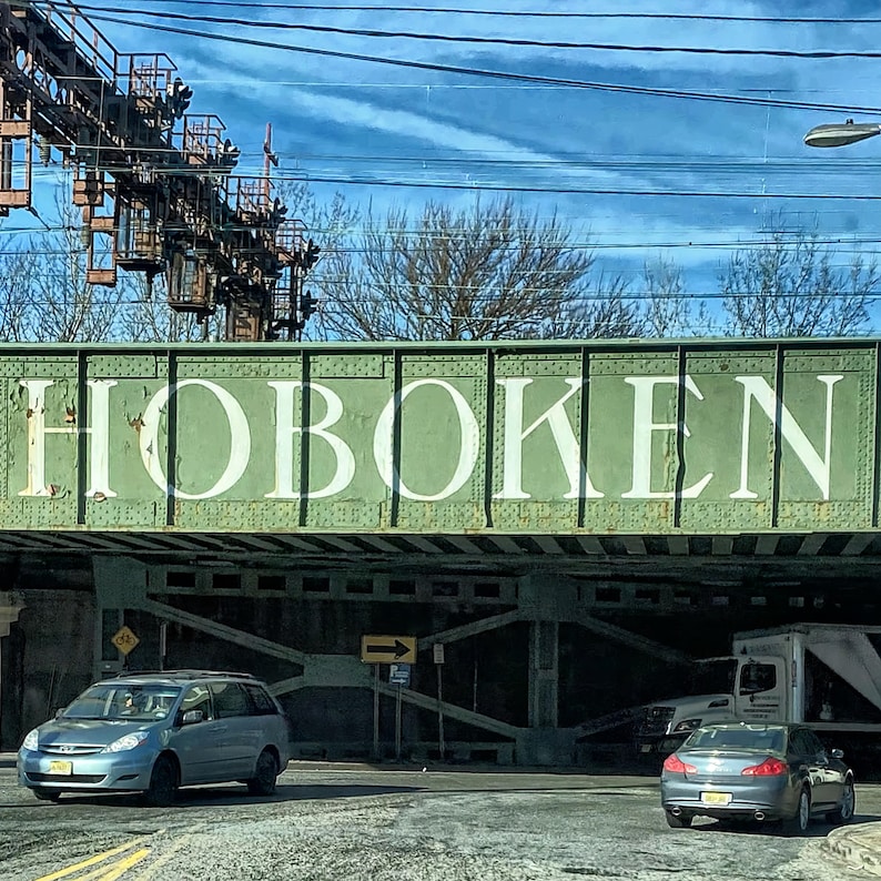 Hoboken Train Trestle Sign Hoboken NJ Digital Download - Etsy