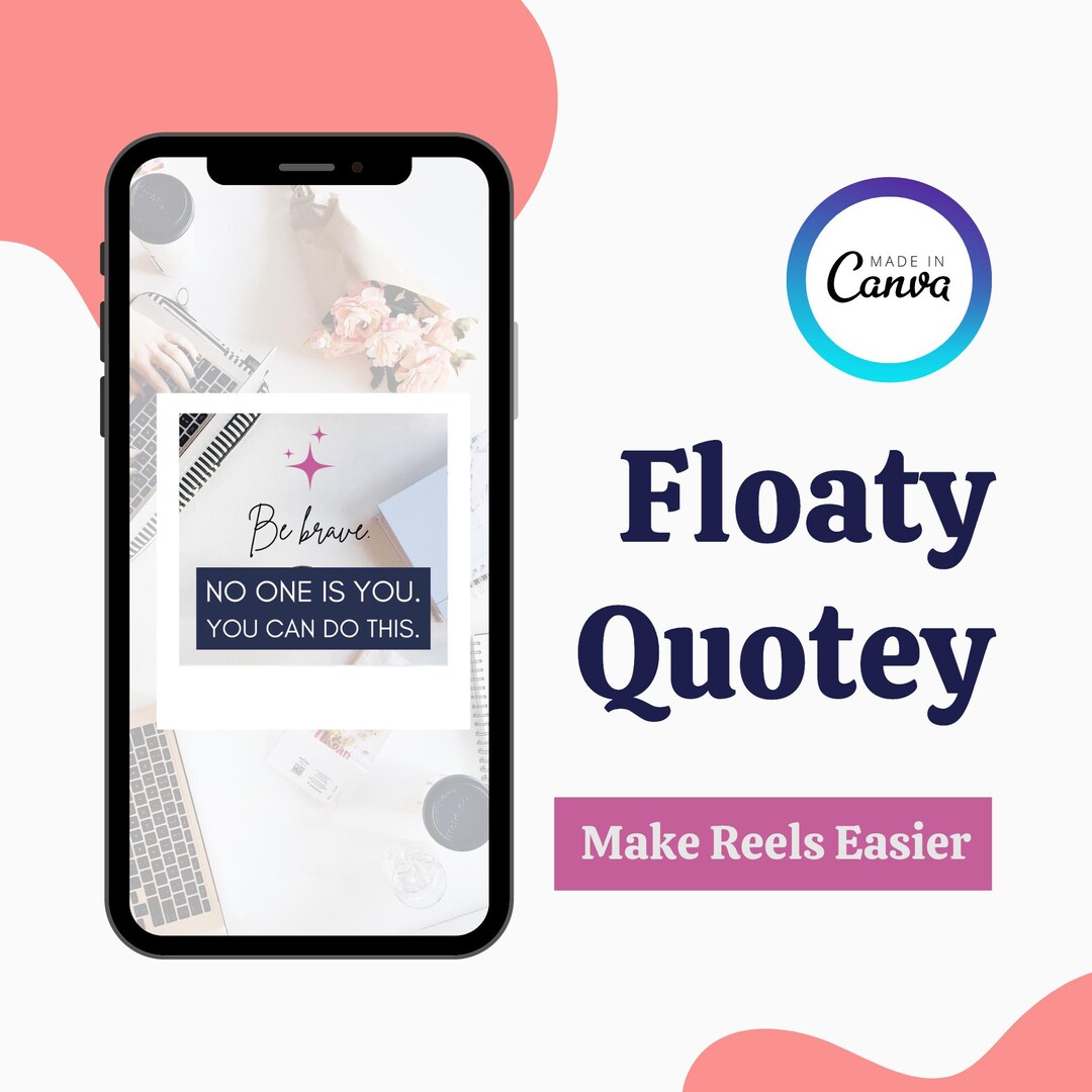 Floaty Quotey Reel Template - Etsy