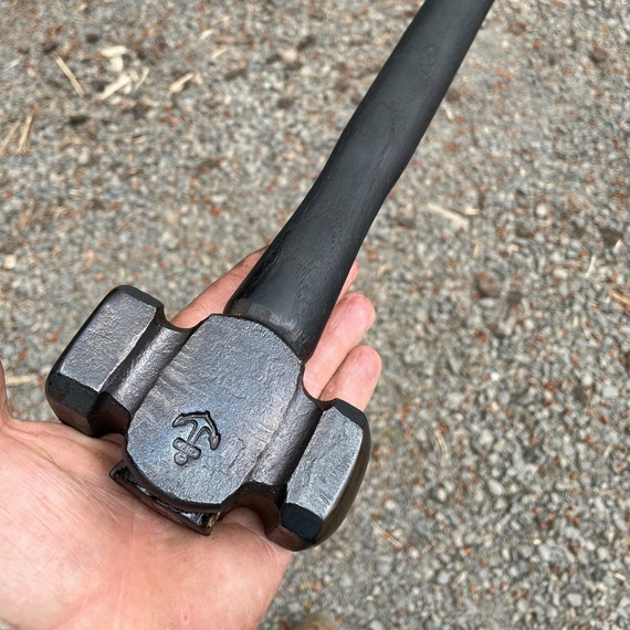 3lb Blacksmith's Rounding Hammer Hand Forged Hammer - Etsy