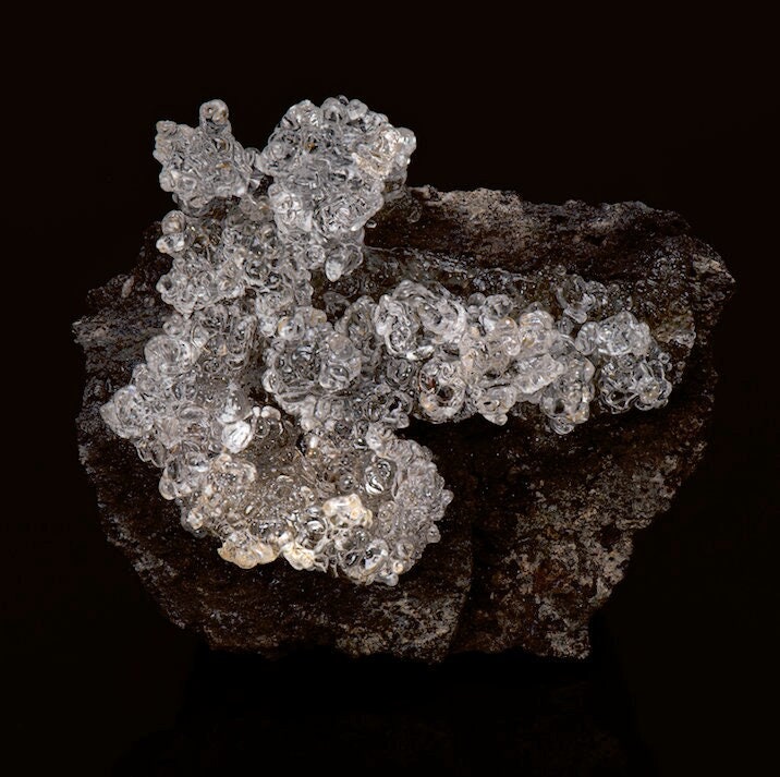 Highly Fluorescent Hyalite Opal Specimen From Hungary 75x65x50mm 0141 ...