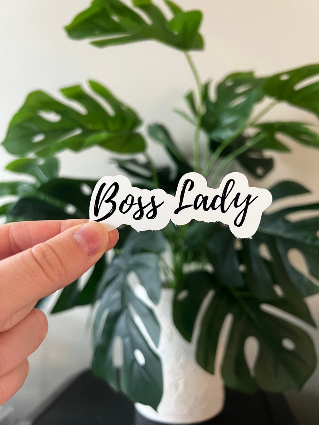 Boss Lady Sticker Career Job Boss Lady Boss Women - Etsy