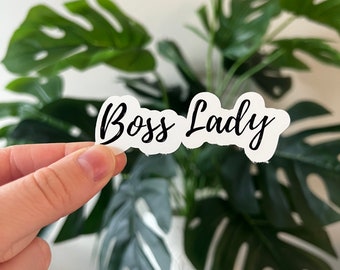 Boss Lady Sticker - Etsy