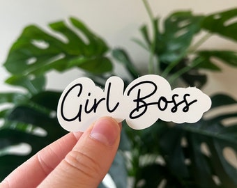 Girl Boss Sticker - Etsy