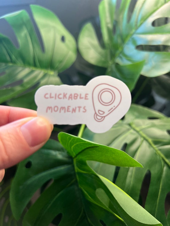 Clickable Moments Sticker Clicker Dog Training Dog | Etsy