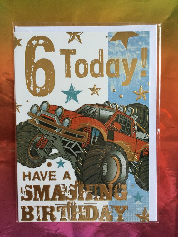 6 Today Have A Smashing Birthday Card | Etsy UK