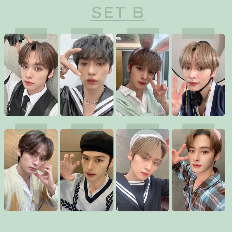 8 Lee Know Photocards fanmade - Etsy