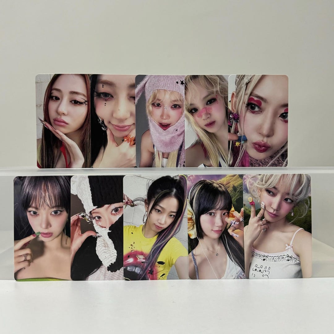 Official Le Sserafim Crazy Photocards - Etsy