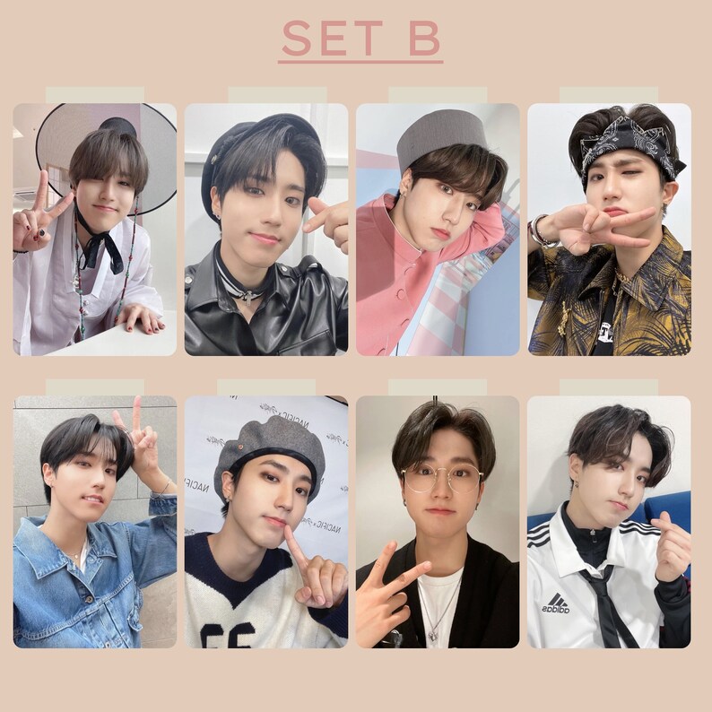 8 Han Photocards fanmade - Etsy