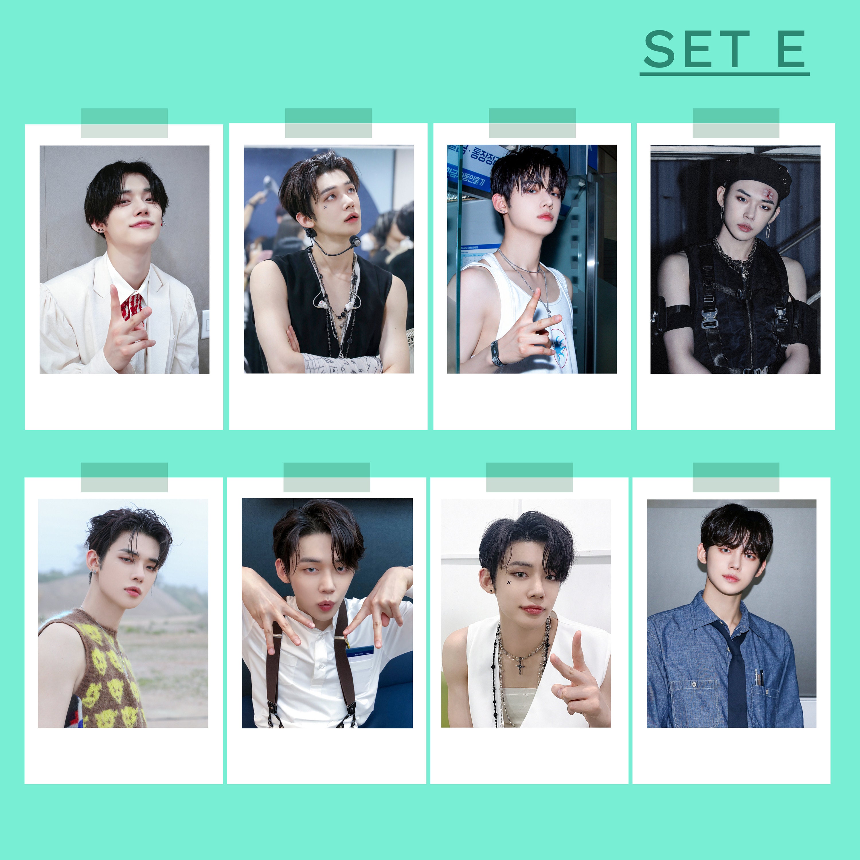 8 Yeonjun Photocards fanmade - Etsy Singapore