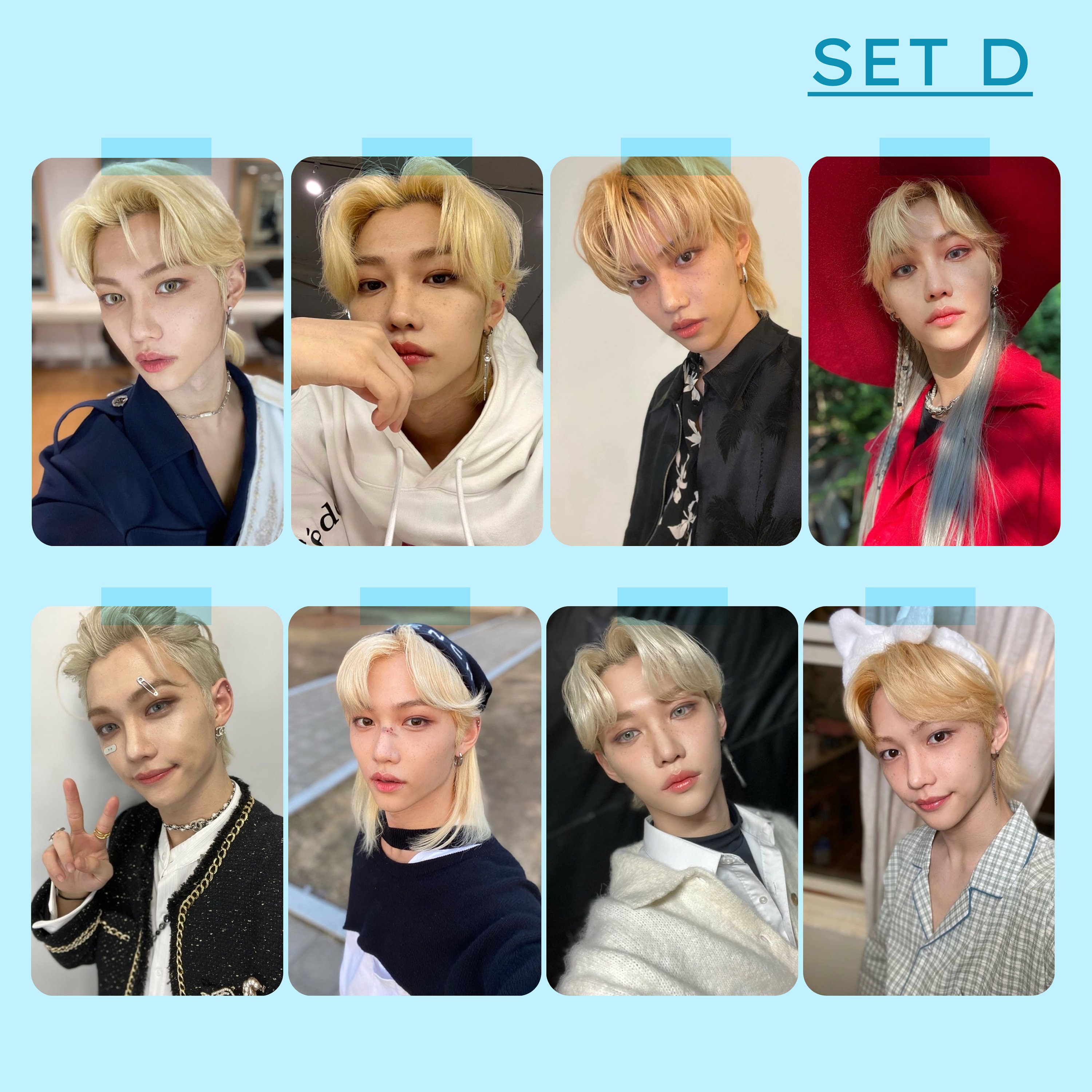 8 Felix Photocards fanmade - Etsy Australia