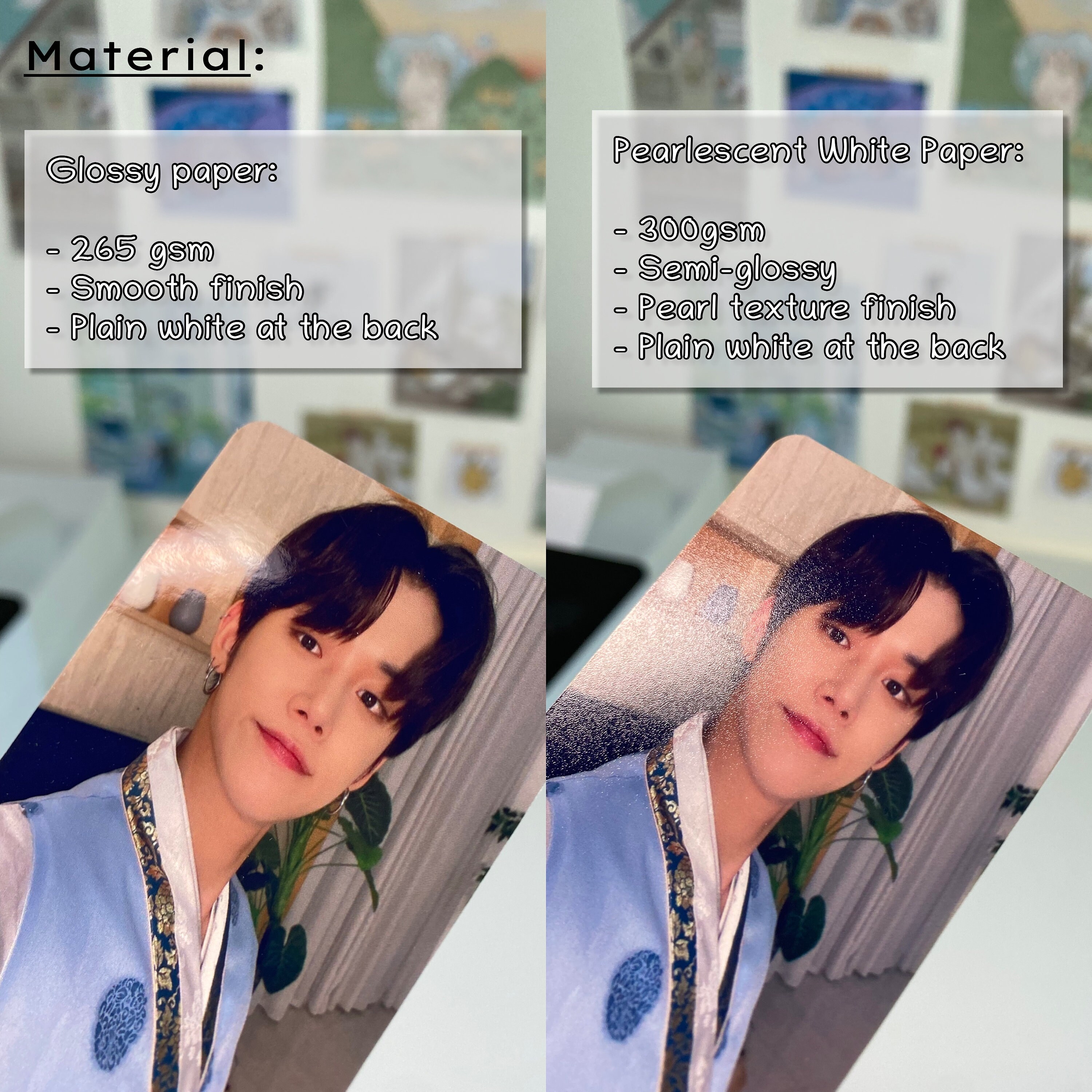 8 Seungmin Photocards fanmade - Etsy