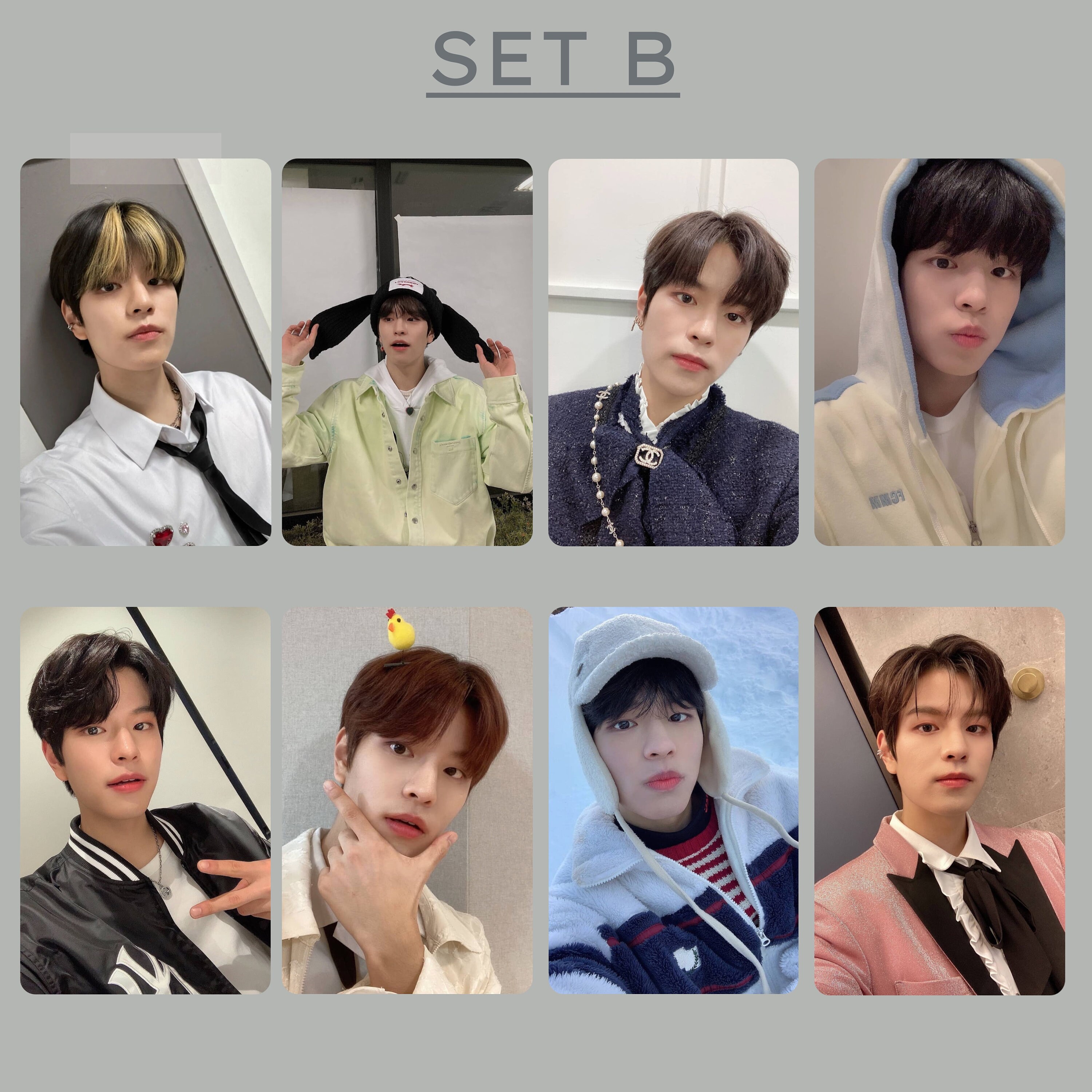 8 Seungmin Photocards fanmade - Etsy
