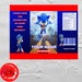 Sonic Chip Bag Label Customizable, Sonic Party, Super Sonic - Etsy