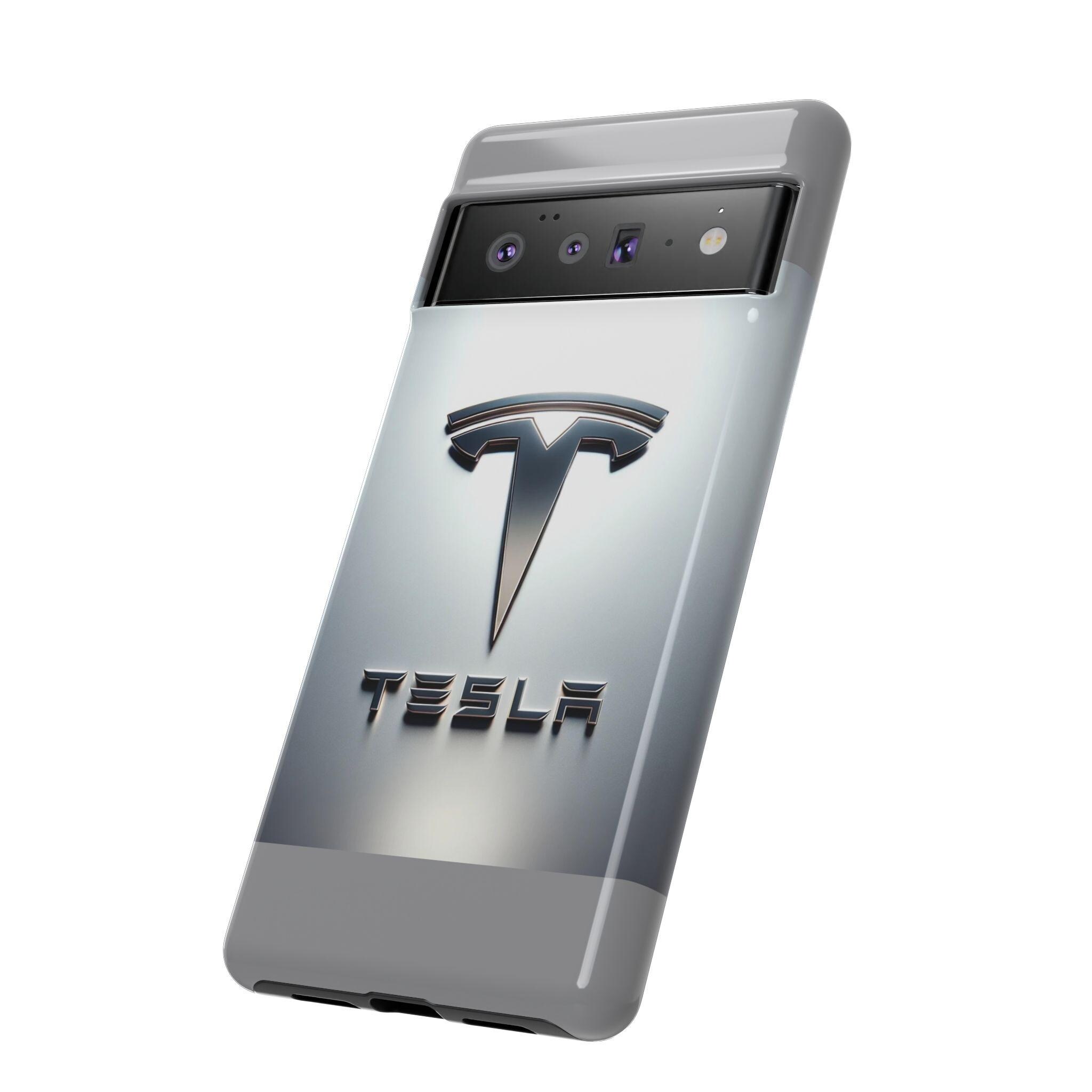 Exclusive Tough 3D Tesla Phone Case for iPhone Samsung Google Pixel ...