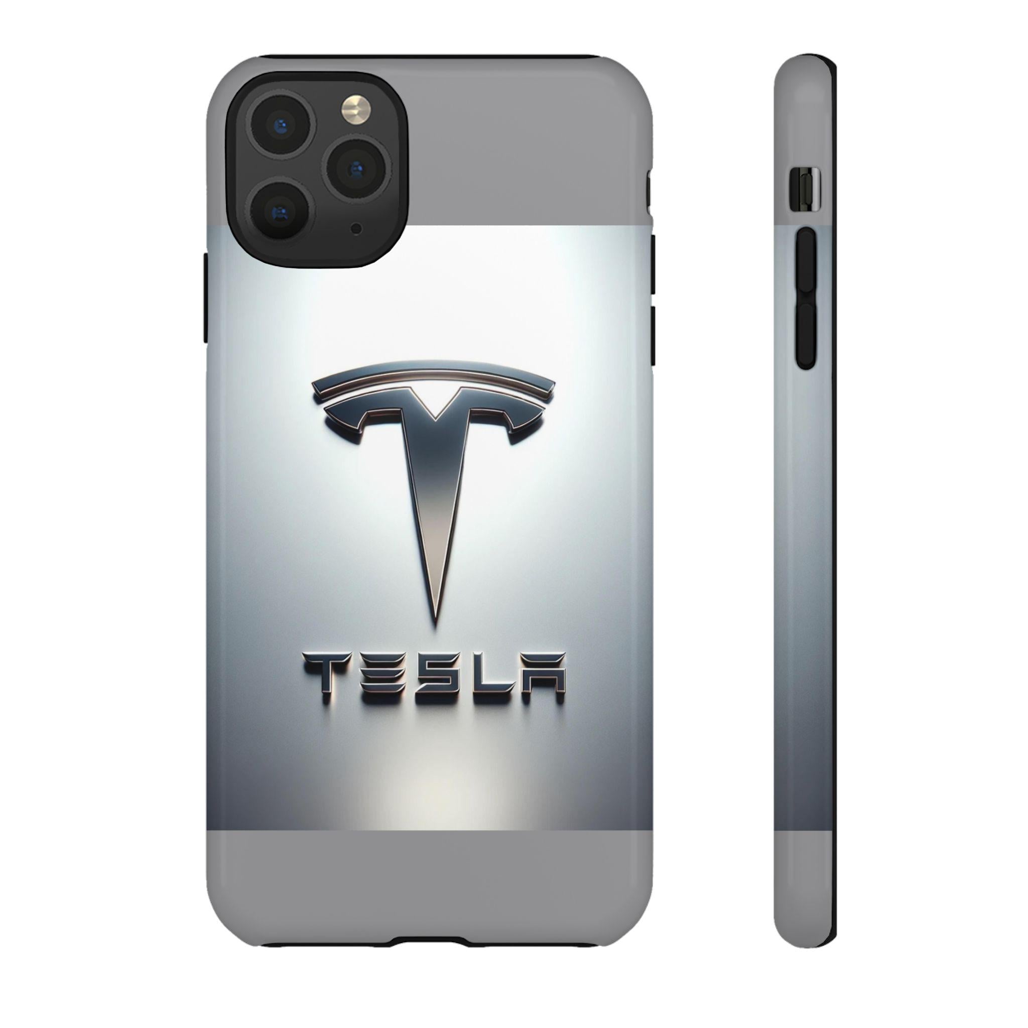Exclusive Tough 3D Tesla Phone Case for iPhone Samsung Google Pixel ...