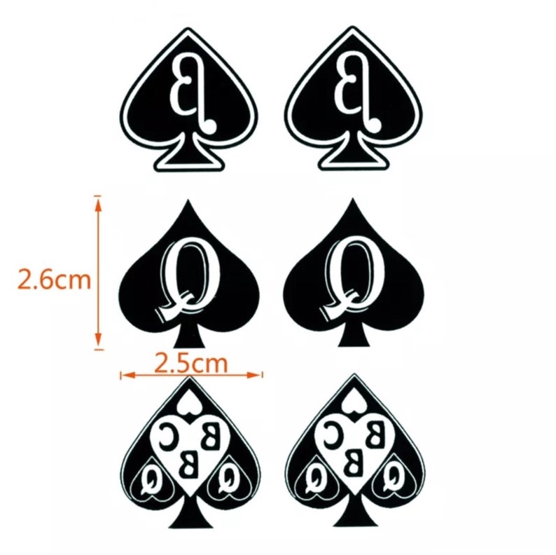 10pk Bbc Qos Hotwife Temporary Tattoo Etsy